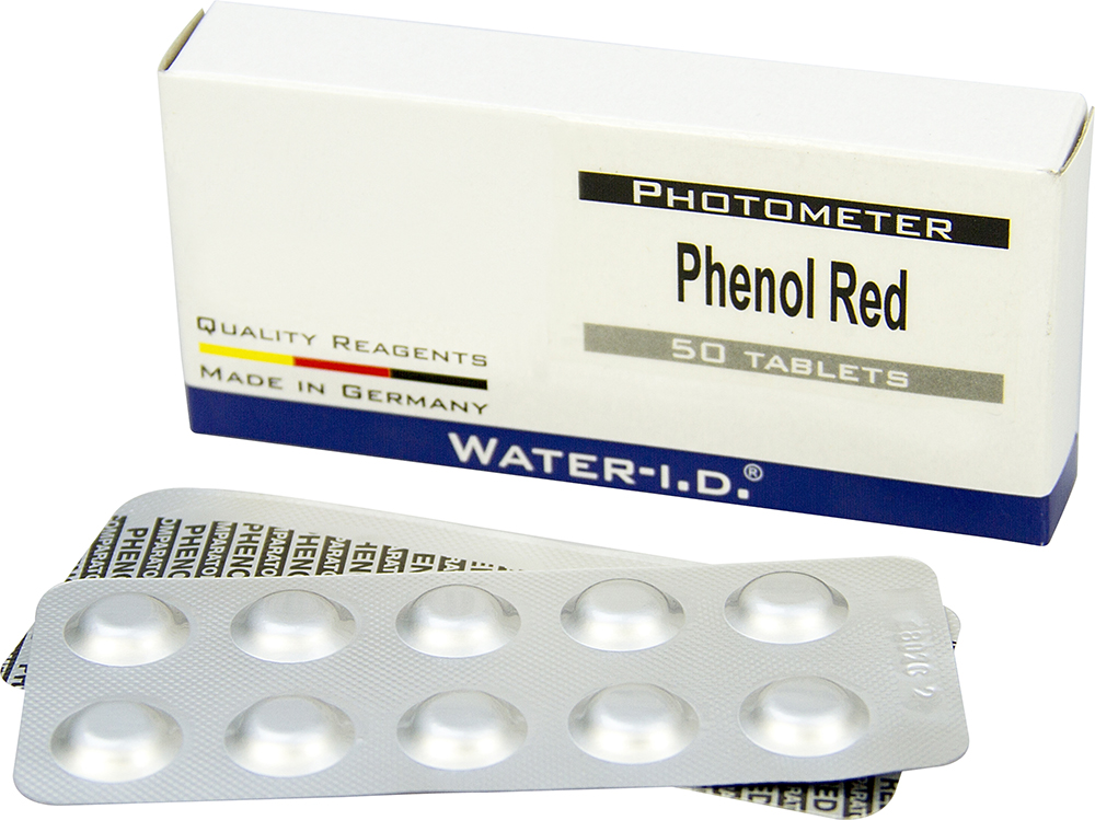 Pool Lab Refill Phenol Red, 50 tablets