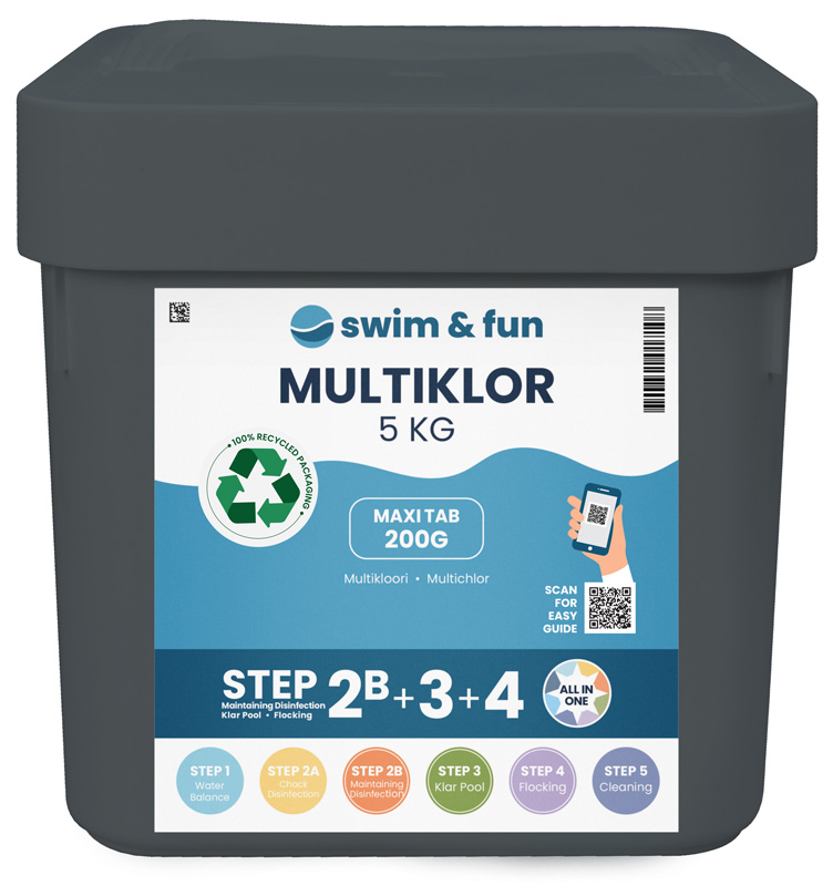 MultiKlor Maxi Tab 200 g, 5 kg